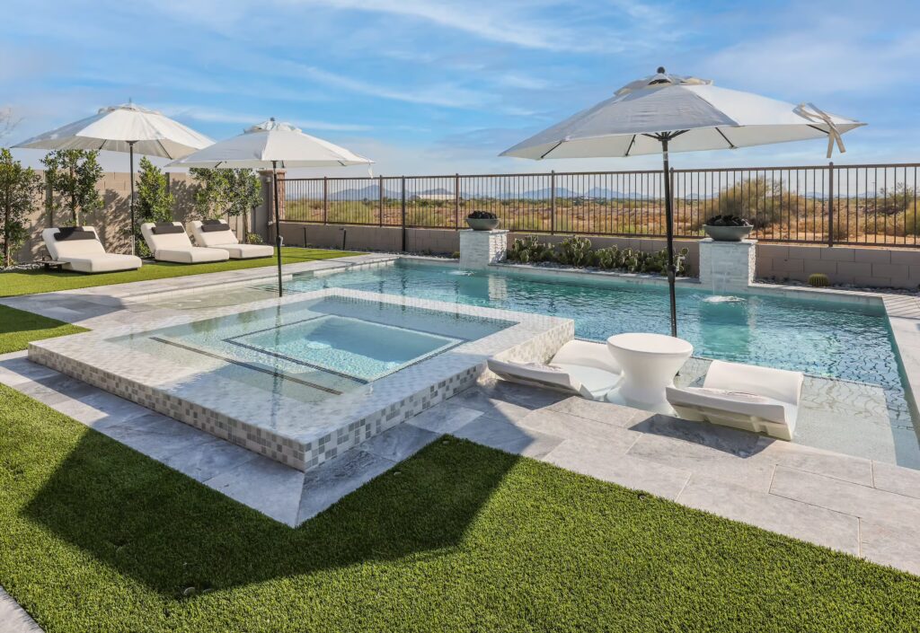 Why Travertine Pool Decks and Modern Pool Design Never Go Out of Style | Custom Pool Pros | New ...